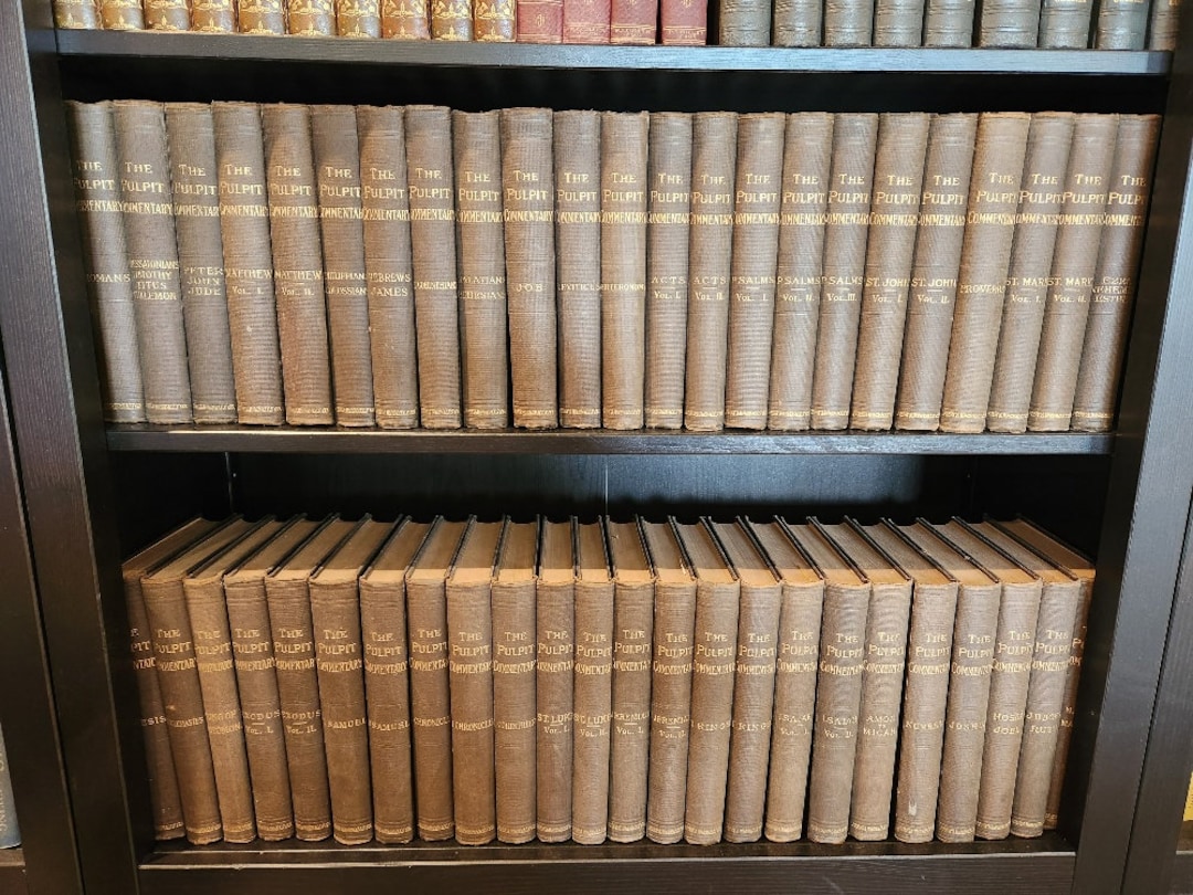 Vintage the Pulpit Commentary Set, Edited by Rev H.D.M Spence & Rev ...