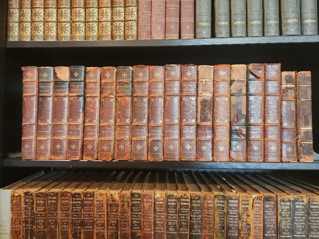 1901 Works of Honoré De Balzac Complete 18 Volume Book Set, Limited ...