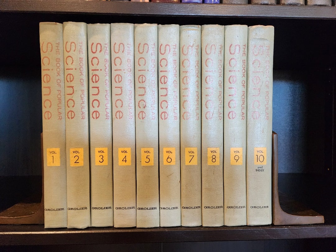 The Book of Popular Science Complete Set 10 Volumes, Hardcover Baby ...