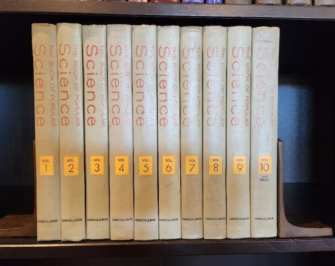 The Book of Popular Science Complete Set (10 Volumes), Hardcover Baby ...
