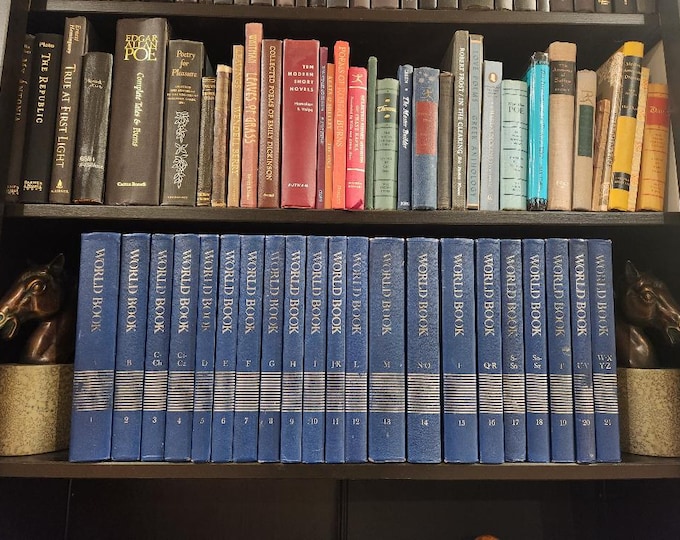 The World Book Encyclopedia COMPLETE Set 21 Volumes (1980), Homeschool ...