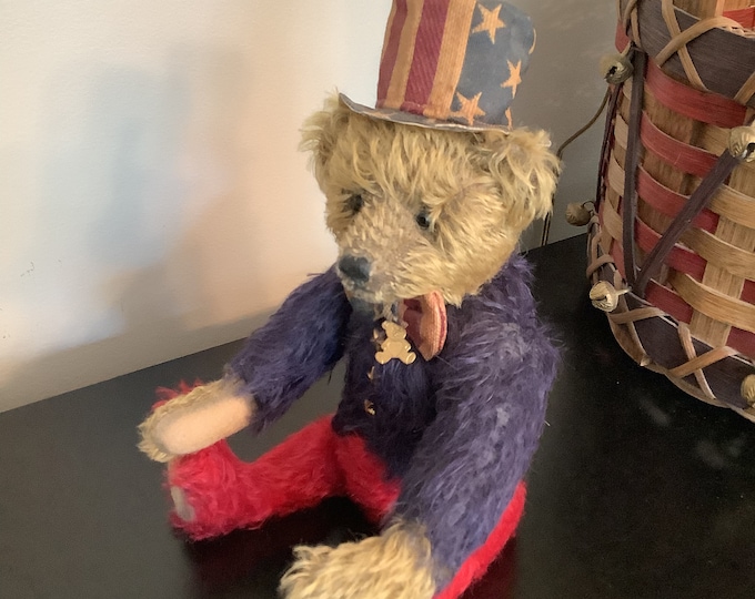 Rare Mohair Artist Bear by Sharon Barron, Collectible Vintage Barron ...