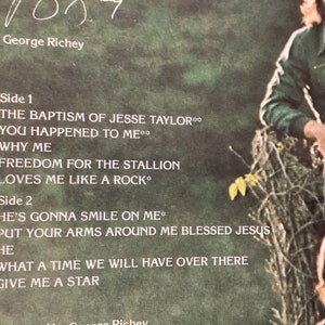 Oak Ridge Boys Vinyl LP, Early Release Oak Ridge Boys Vinyl Vintage ...