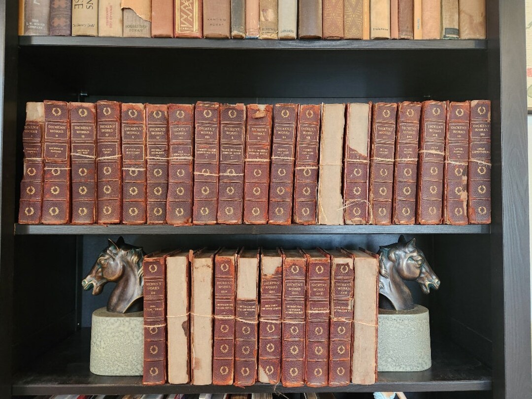 RARE Charles Dickens 1896 Book Set, 29 Volumes Hardcover Books, Charles ...