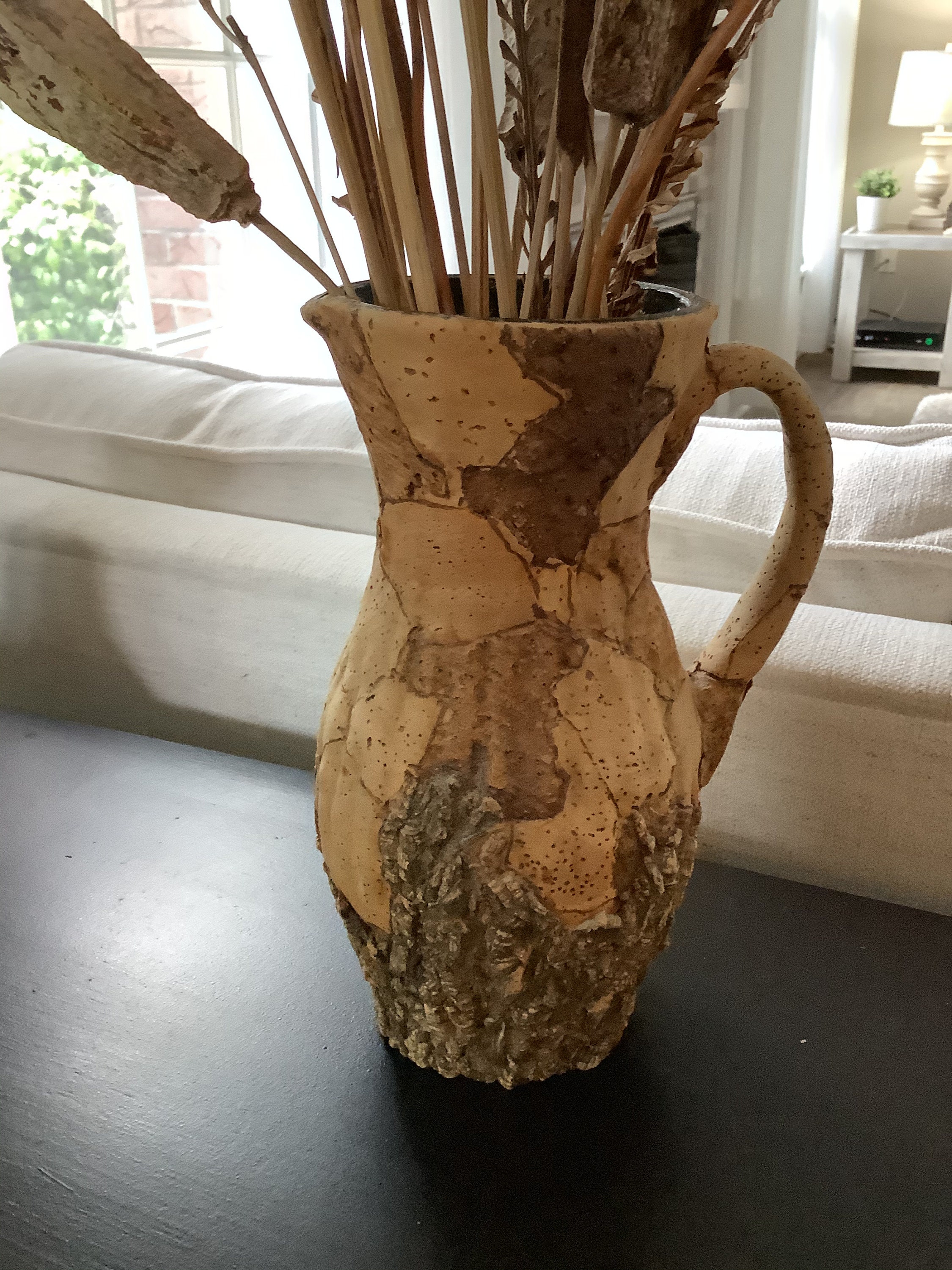 Cork Pitcher Italian CORK Glass Pitcher Italian Cork - Etsy