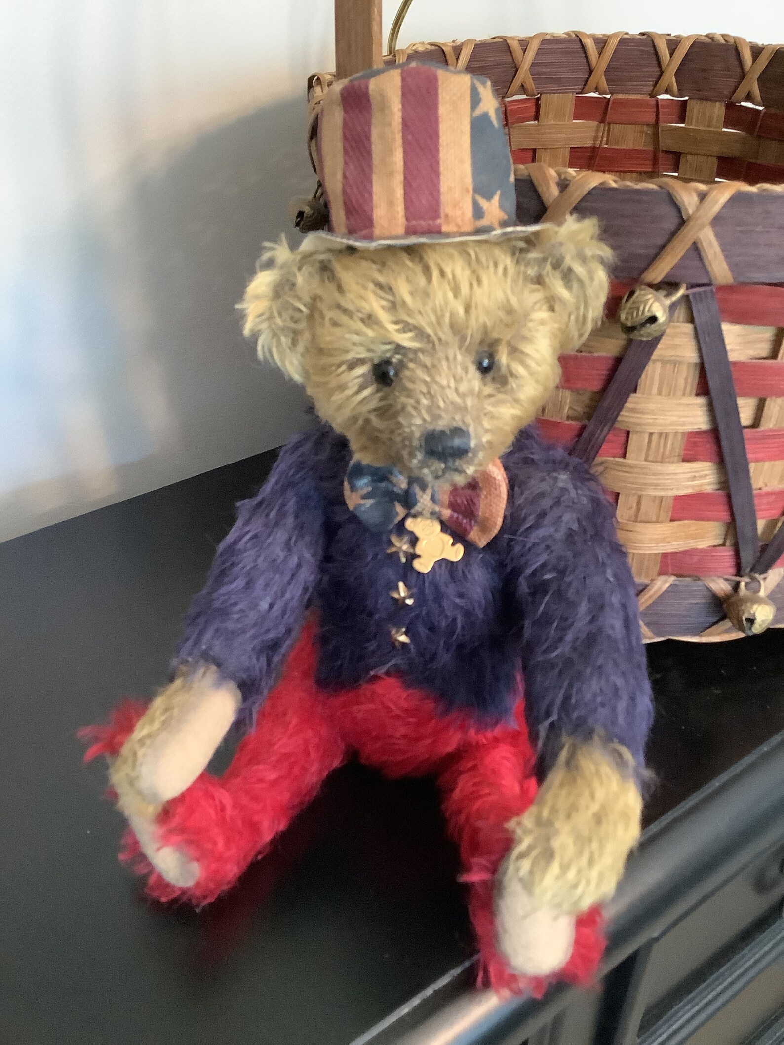 Rare Mohair Artist Bear by Sharon Barron Collectible Vintage - Etsy