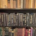 Fill a Bookshelf, Black Books W/ Gold Lettering, Black Books Bundle (28 ...