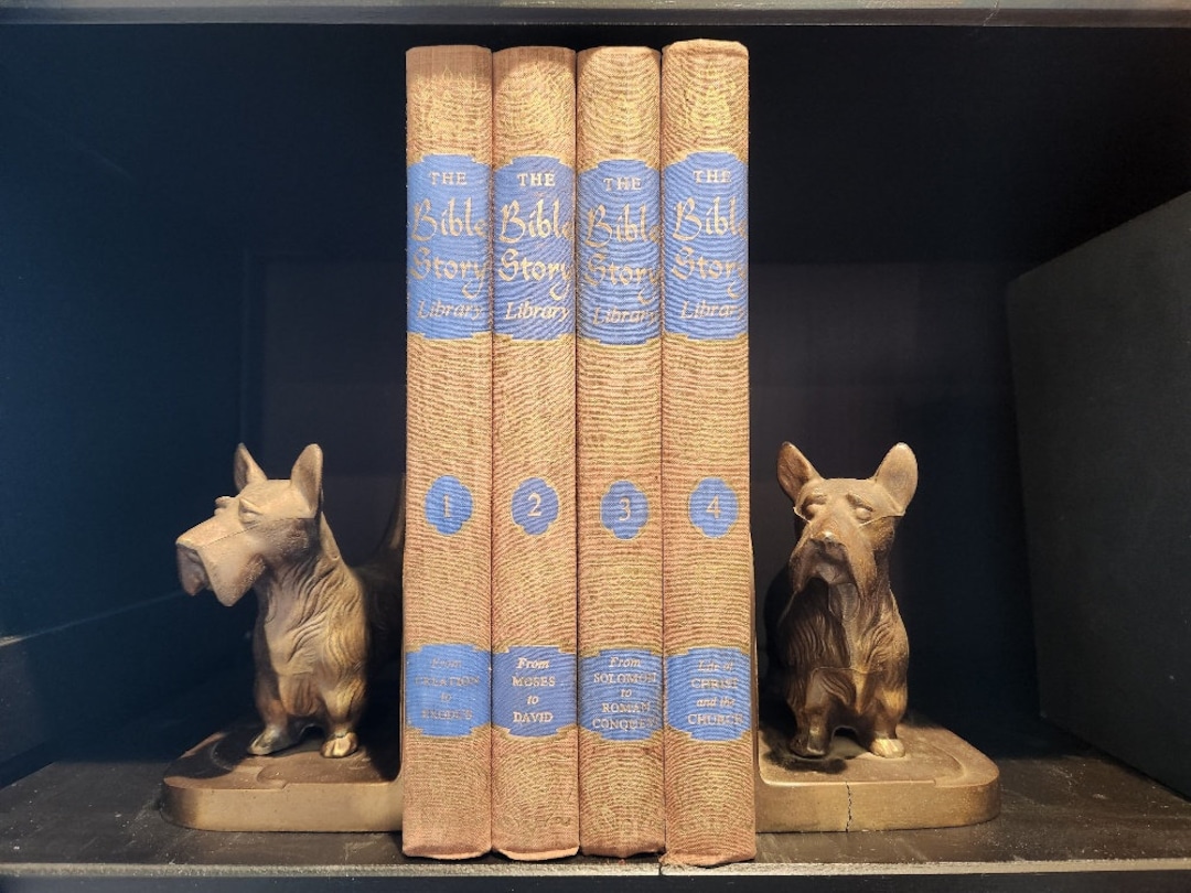 The Bible Library Story Illustrated COMPLETE 4 Vol Set, Creation to ...