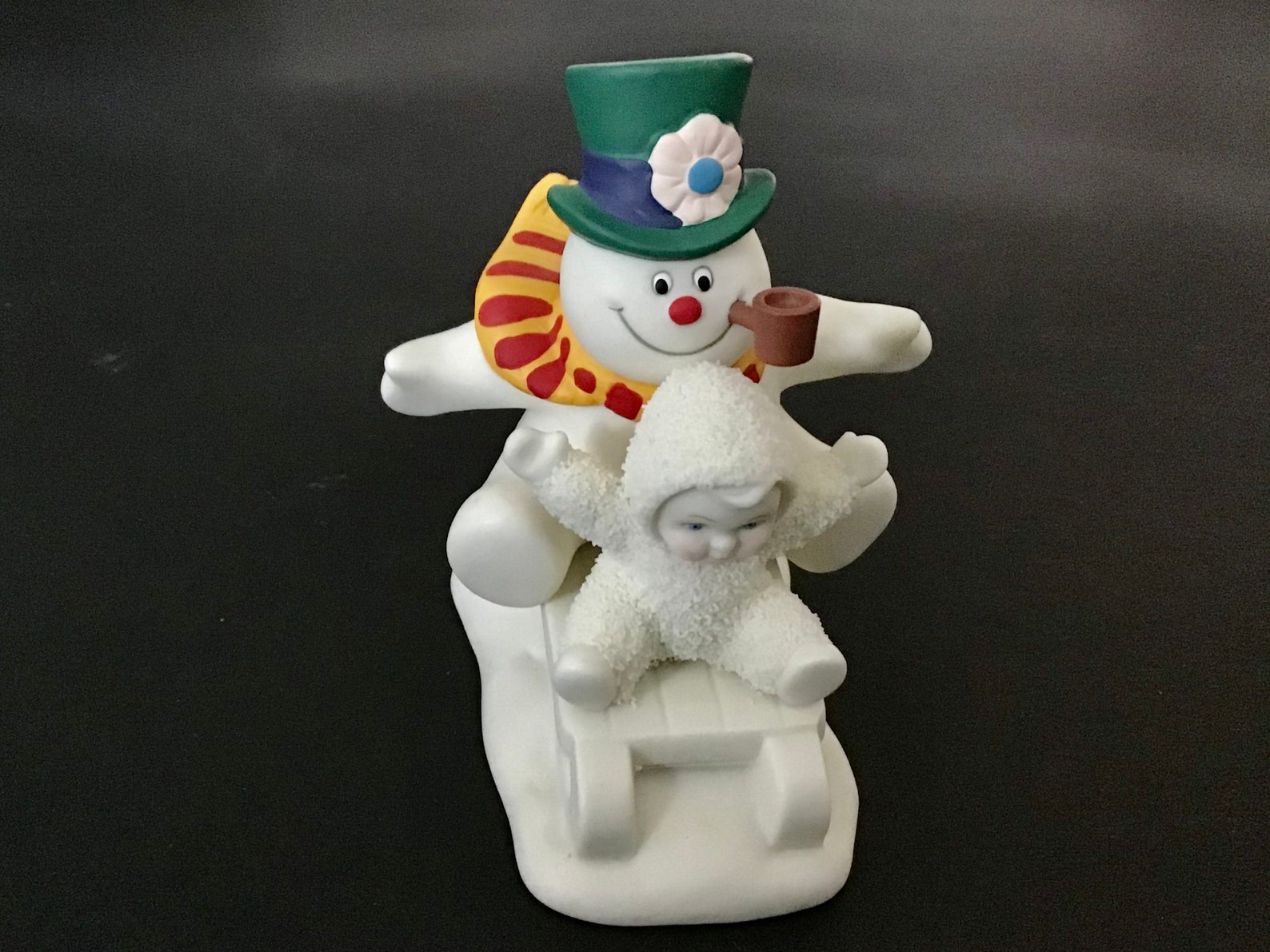 Vintage Dept. 56 Snowbabies/ Vintage Campbells Soup Ornament/ - Etsy