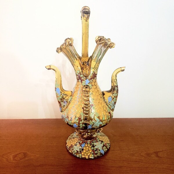 Moser Enamel Glass - Etsy