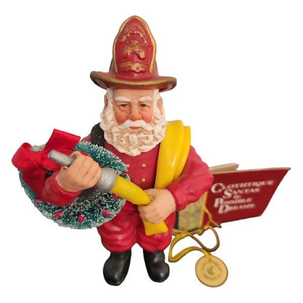 Fireman Santa - Etsy