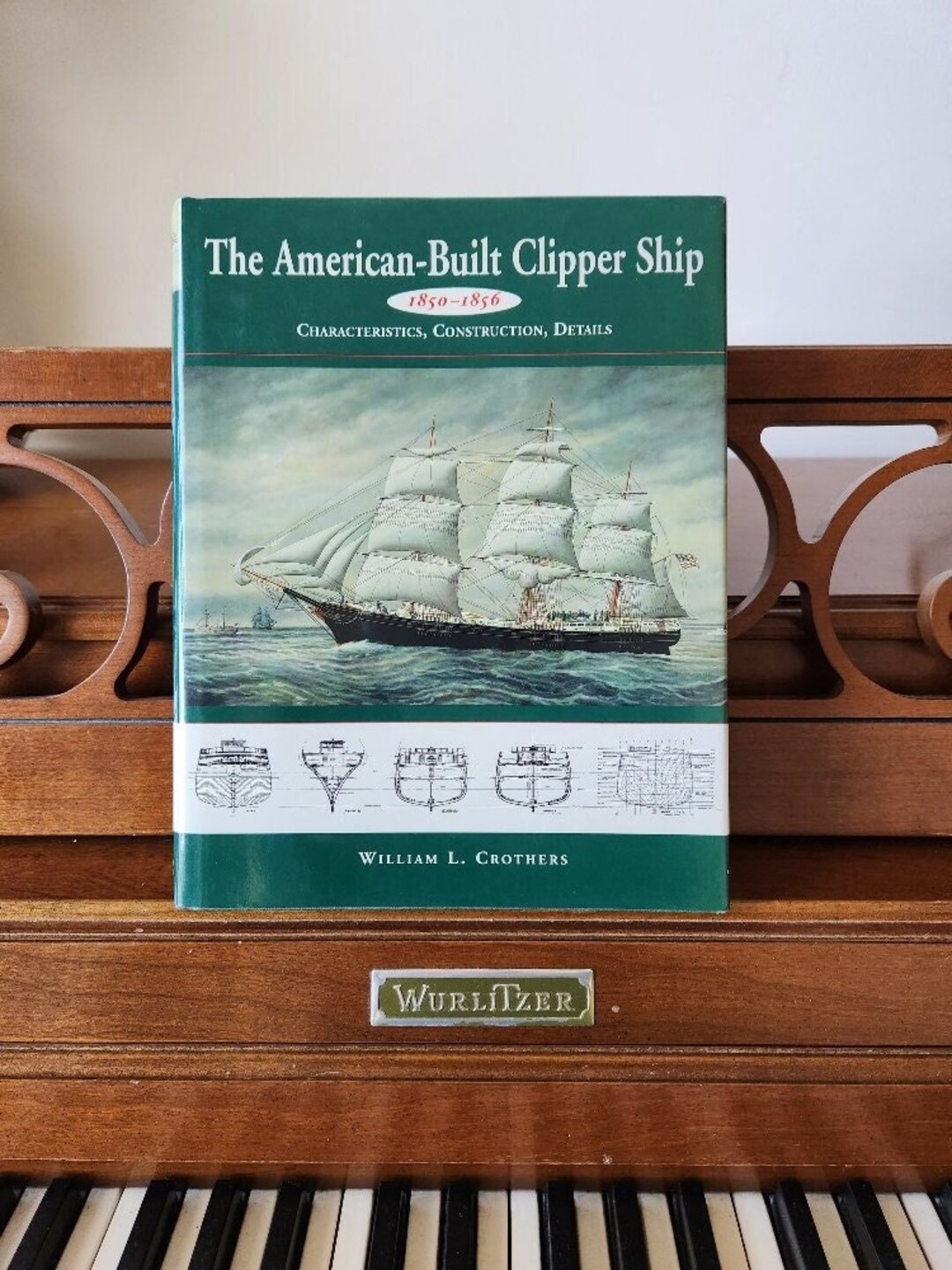 Vintage Clipper Book, Vintage Ships Book, the American-built Clipper ...