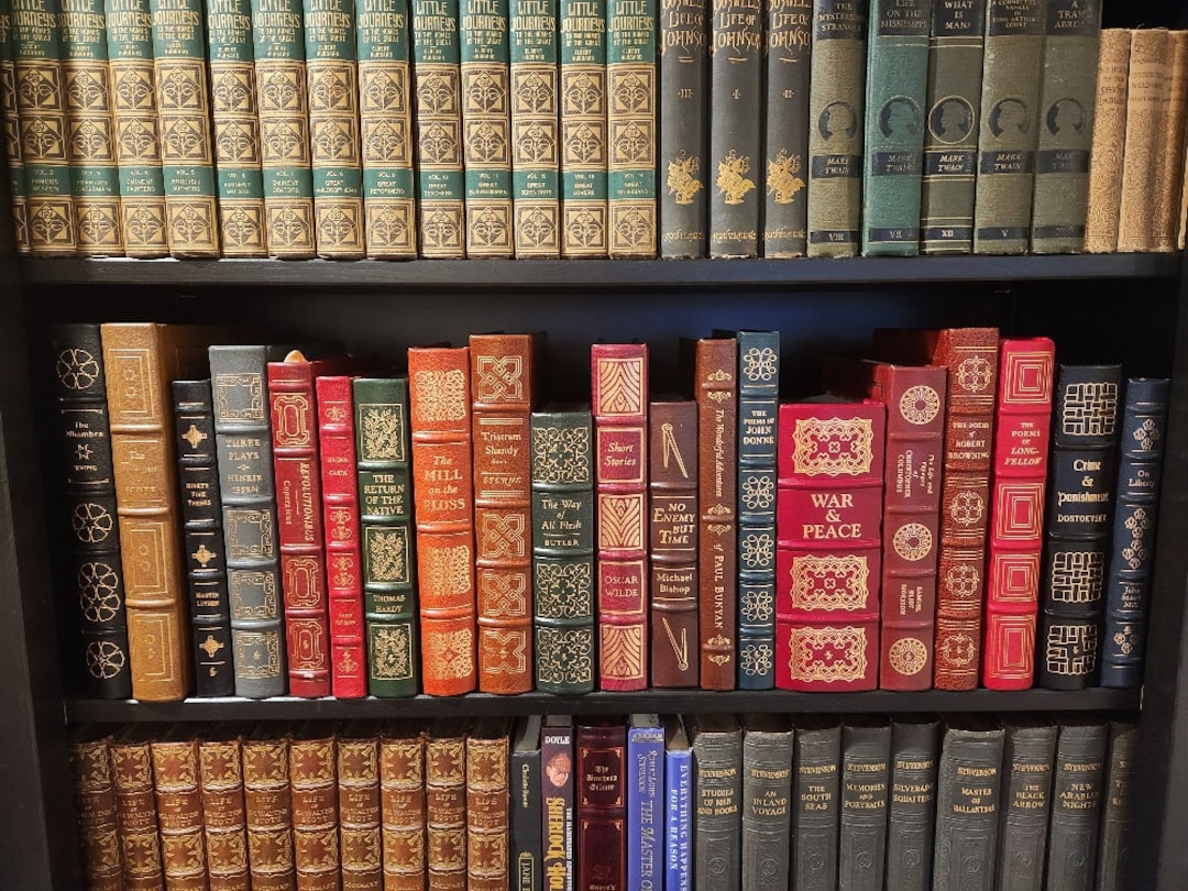 Easton Press Books (20), Fill A Shelf, Shelf of Easton Press Books ...
