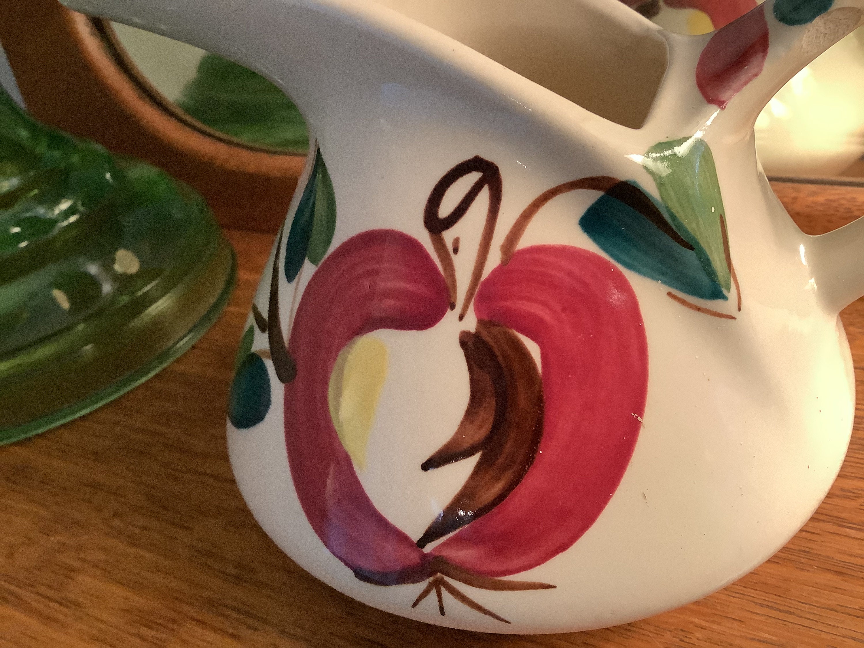 Apple Puritan Pottery Pitcher 1940s Retro Apple Pottery - Etsy