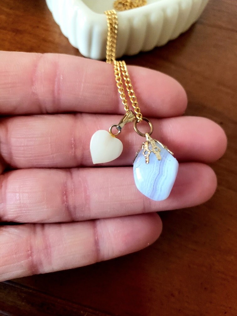 Lenox Heart Trinket Box W/heart Necklace, Lenox Heart Shaped Jewelry ...