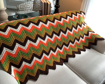 Chevron Afghan Pattern - Etsy
