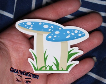 Magic Mushroom Sticker - Etsy