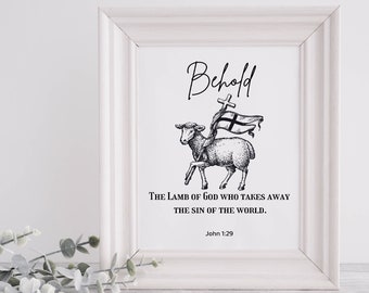 Catholic Lamb of God Art - Etsy