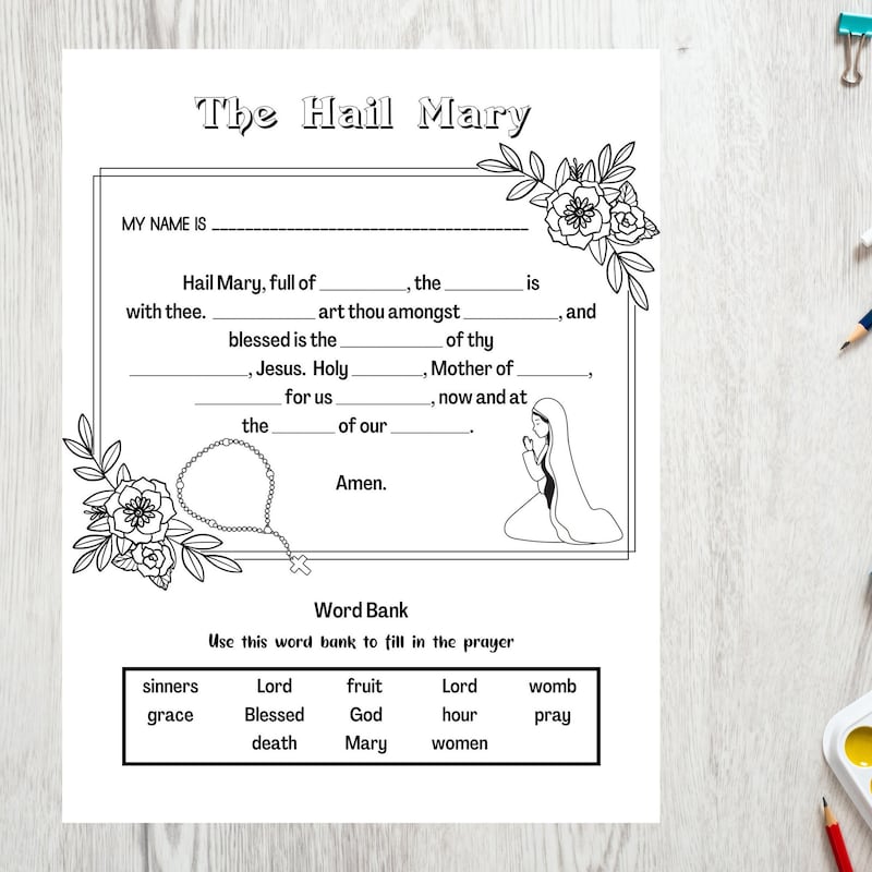 Latin Activities Catholic - Etsy