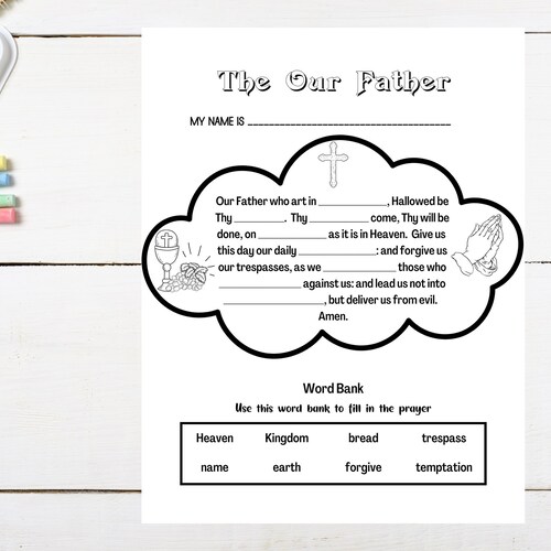 The Beatitudes Coloring Page for Kids Catholic Activities for - Etsy ...