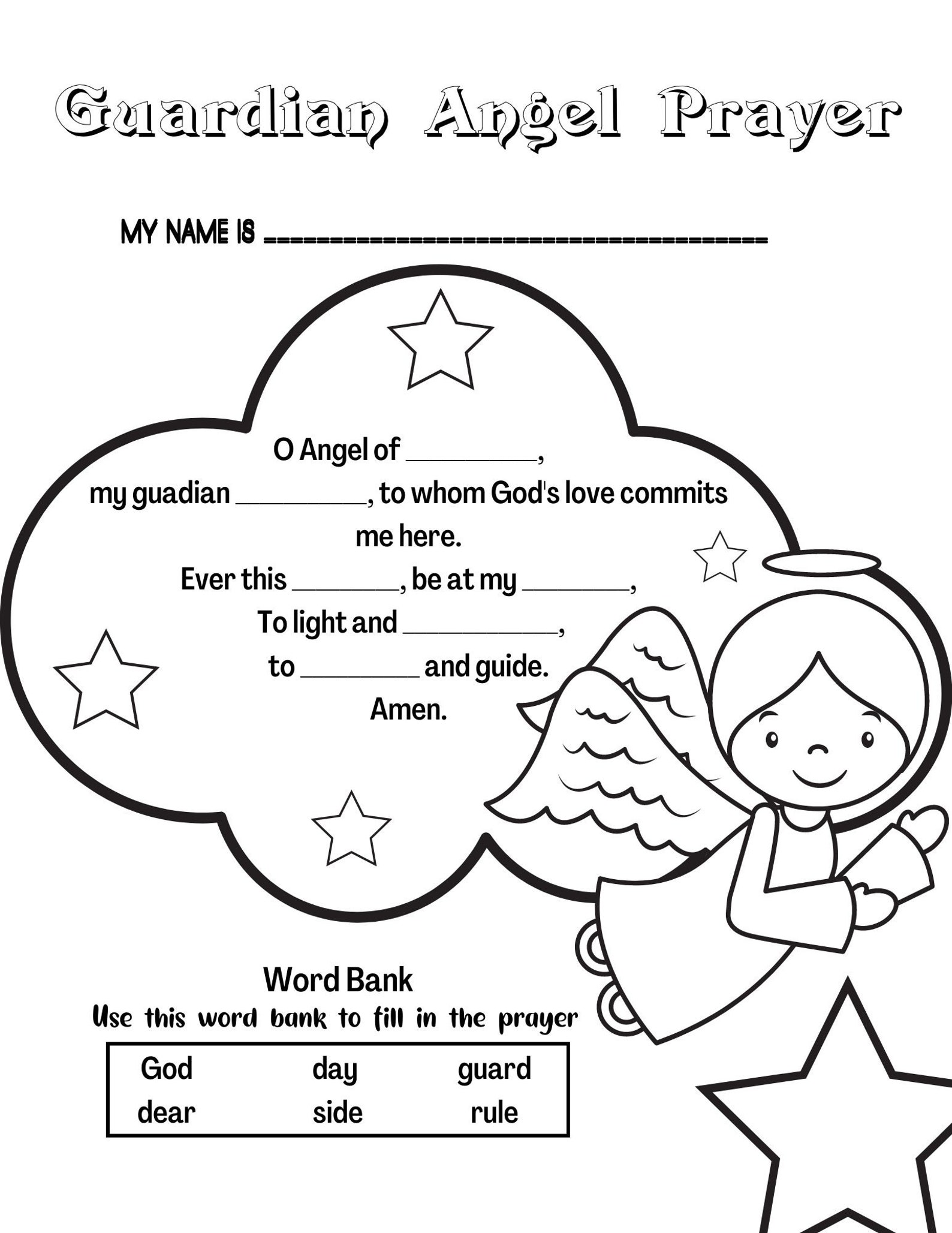 Catholic Worksheets Bundle for Kids Catholic Activities - Etsy