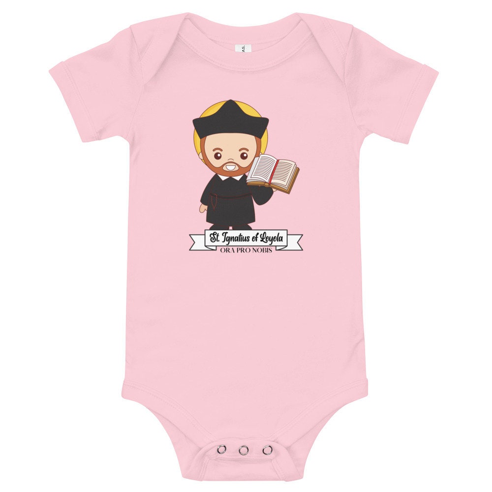 St. Ignatius of Loyola Baby Short Sleeve One Piece, Saint Ignatius of ...