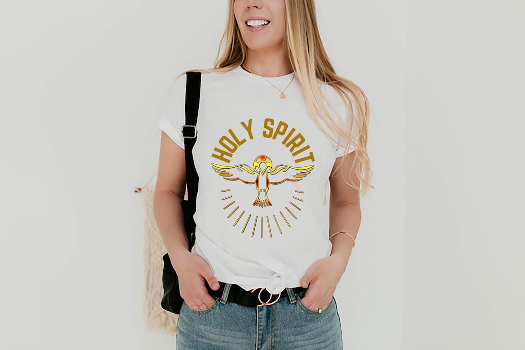 Holy Spirit T-shirt, Holy Spirit Apparel, Catholic T-shirt, Catholic ...