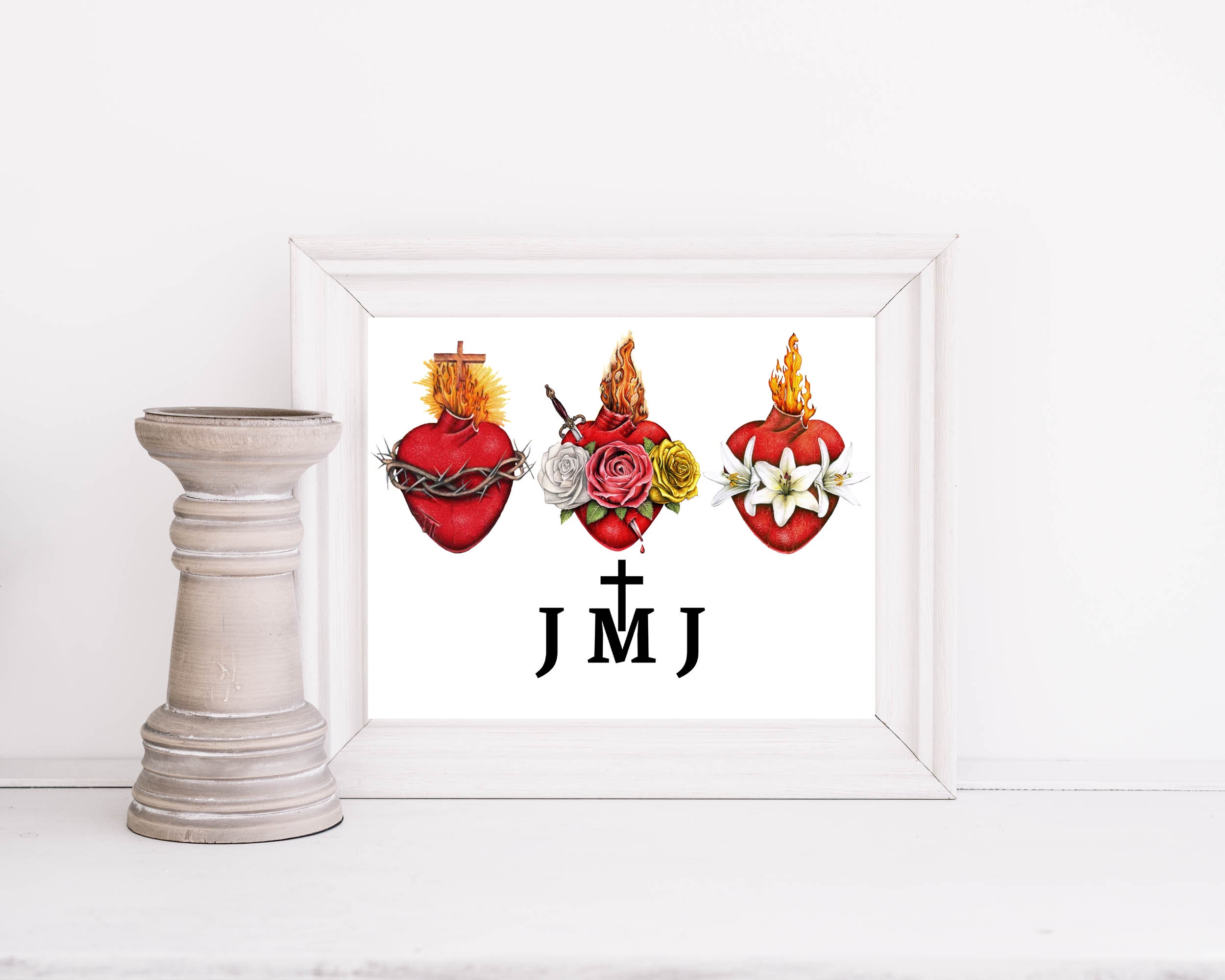 JMJ Printable Jesus Mary and Joseph Digital Download - Etsy