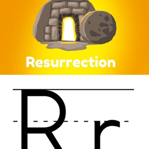 Catholic Alphabet Flash Cards for Kids, Catholic ABC for Children ...