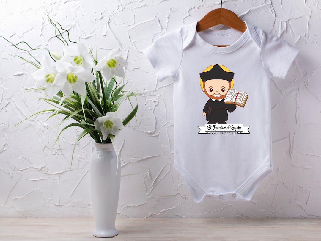 St. Ignatius of Loyola Baby Short Sleeve One Piece, Saint Ignatius of ...