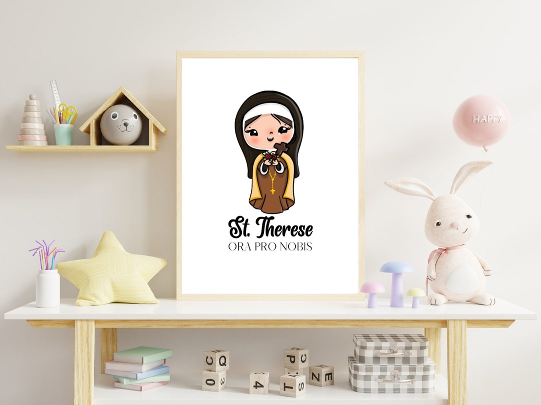St. Therese of Lisieux Nursery Printable, St. Therese of the Child ...