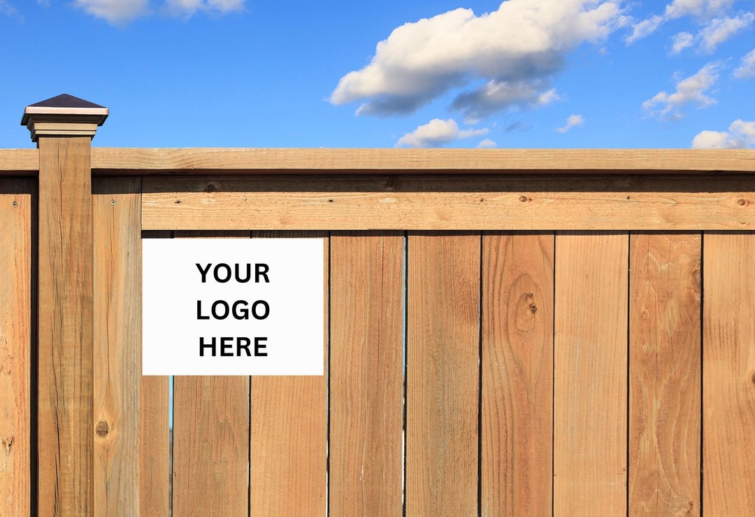 Business Aluminum Signs , Fence Business Signs , Deck Signs , Fence ...