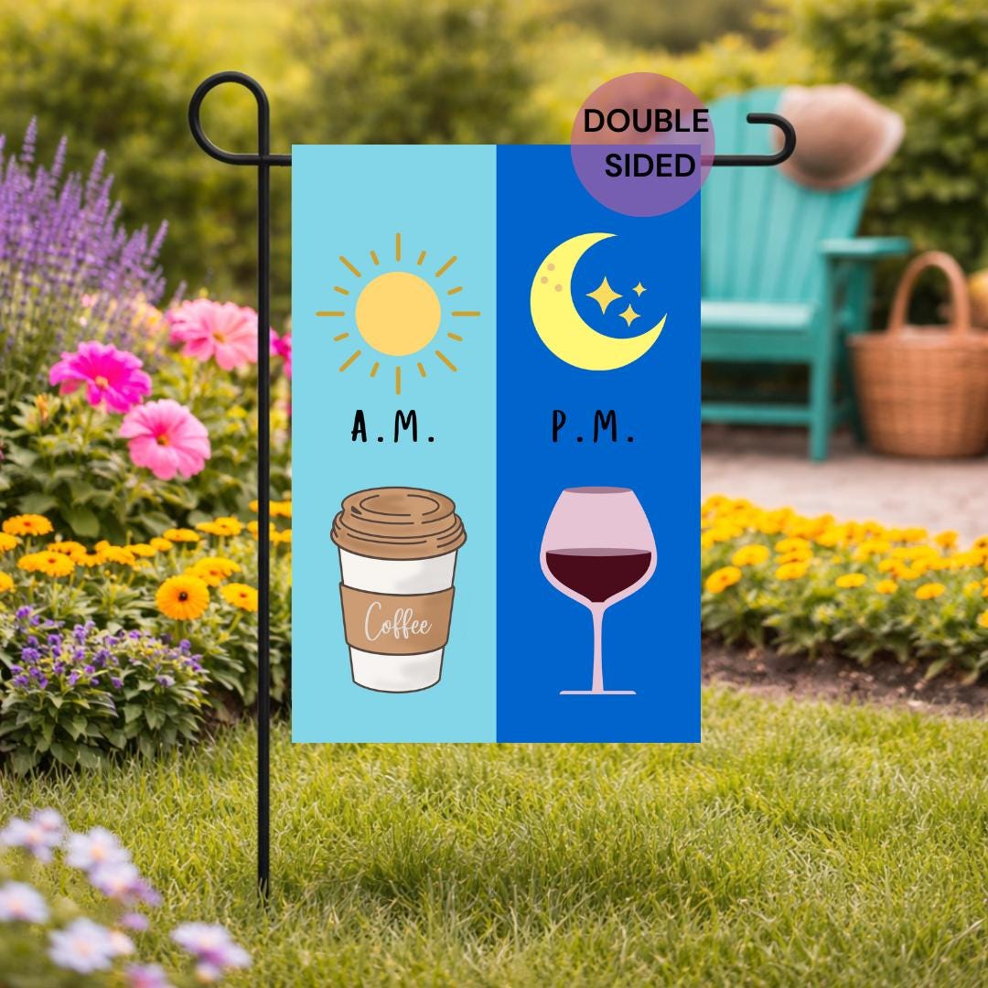 Wine Garden Flag | I Love Wine | A.M P.M Wine Flag | I Love Wine Flag ...