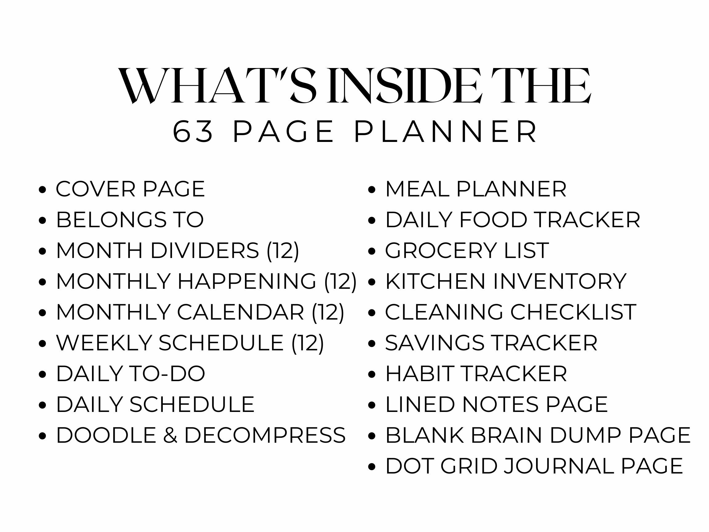 Printable: Marijuana Planner Set. Habit Tracker Daily - Etsy