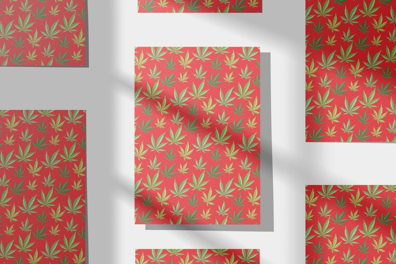 Digital Marijuana Papers: Rasta Theme. High Quality JPG, Deluxe 50 Pack ...