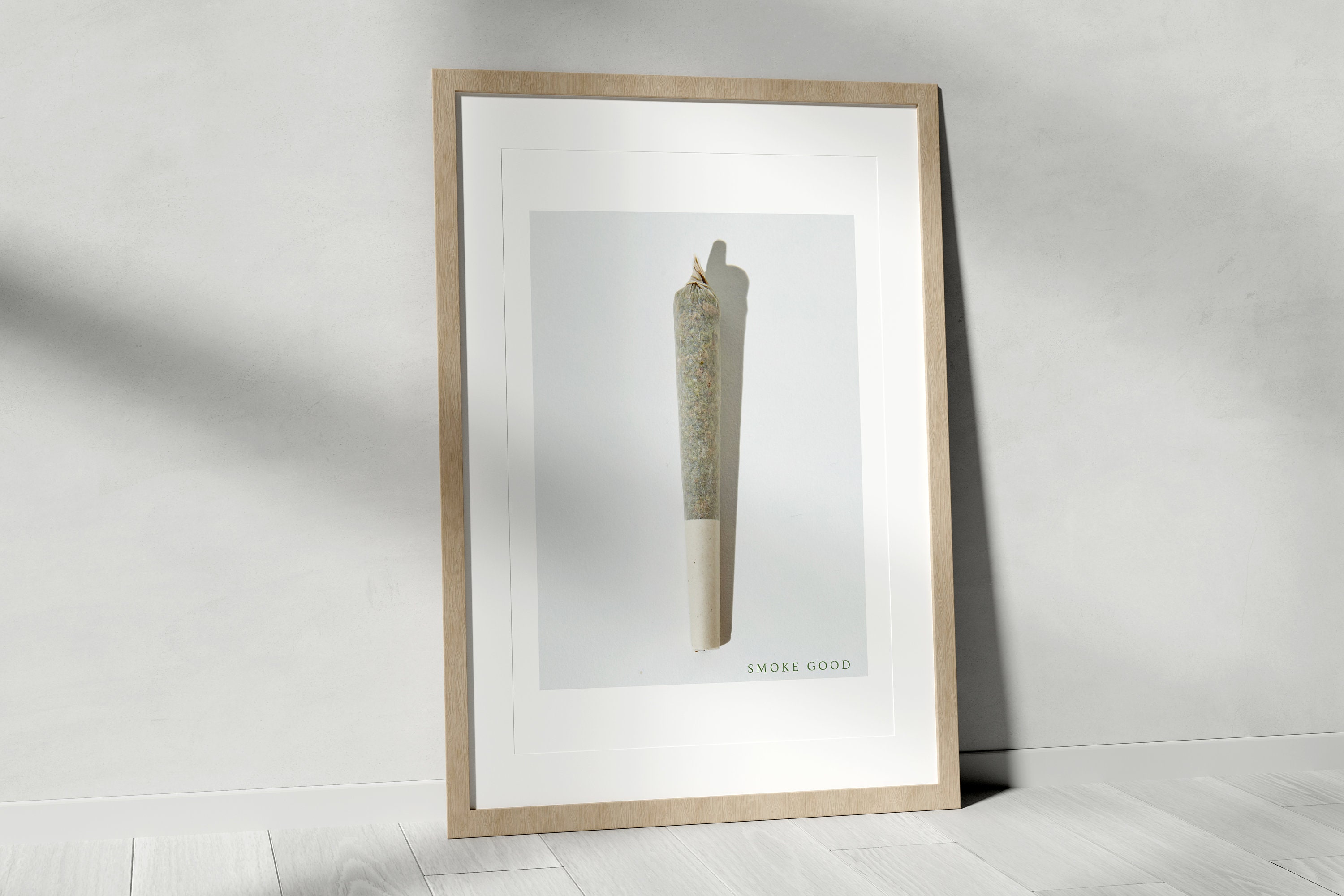 Printable Marijuana Poster: Smoke Good. Digital Download. - Etsy
