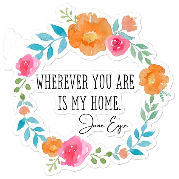 Jane Eyre Stickers - Etsy