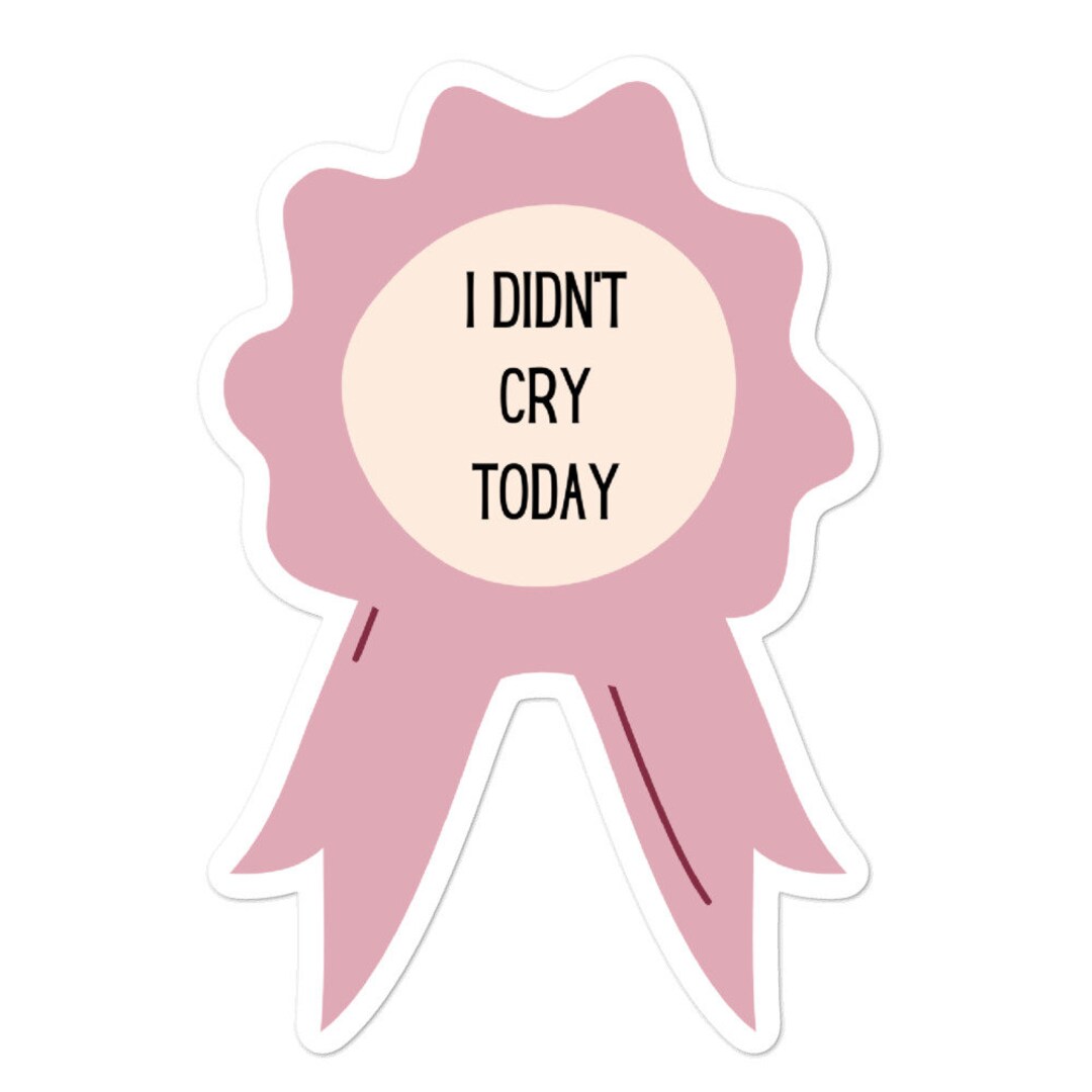 I didn't Cry Today Award Vinilo pegatina divertido vinilo pegatina auto ...