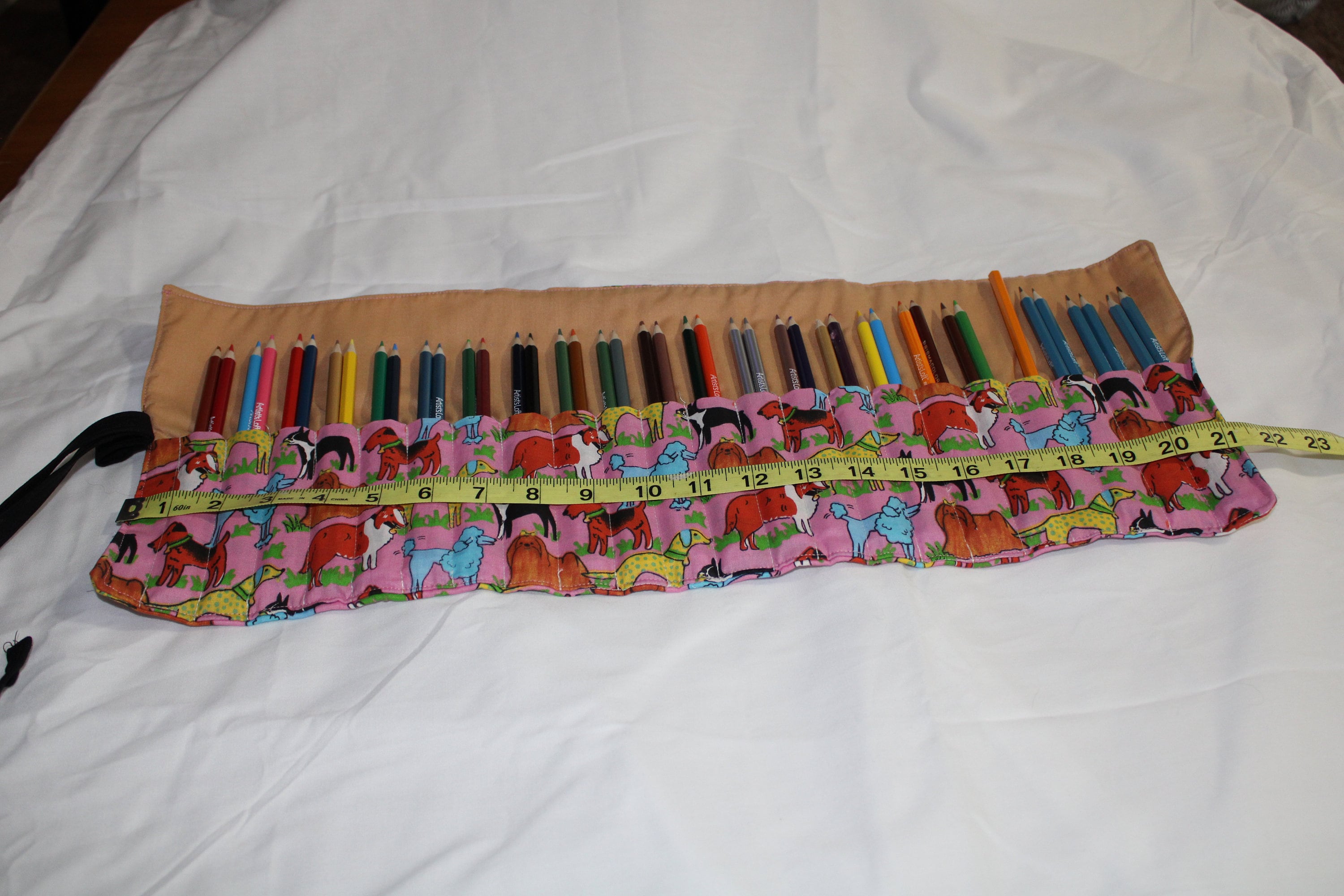 Colored Pencil Holder Roll - Etsy