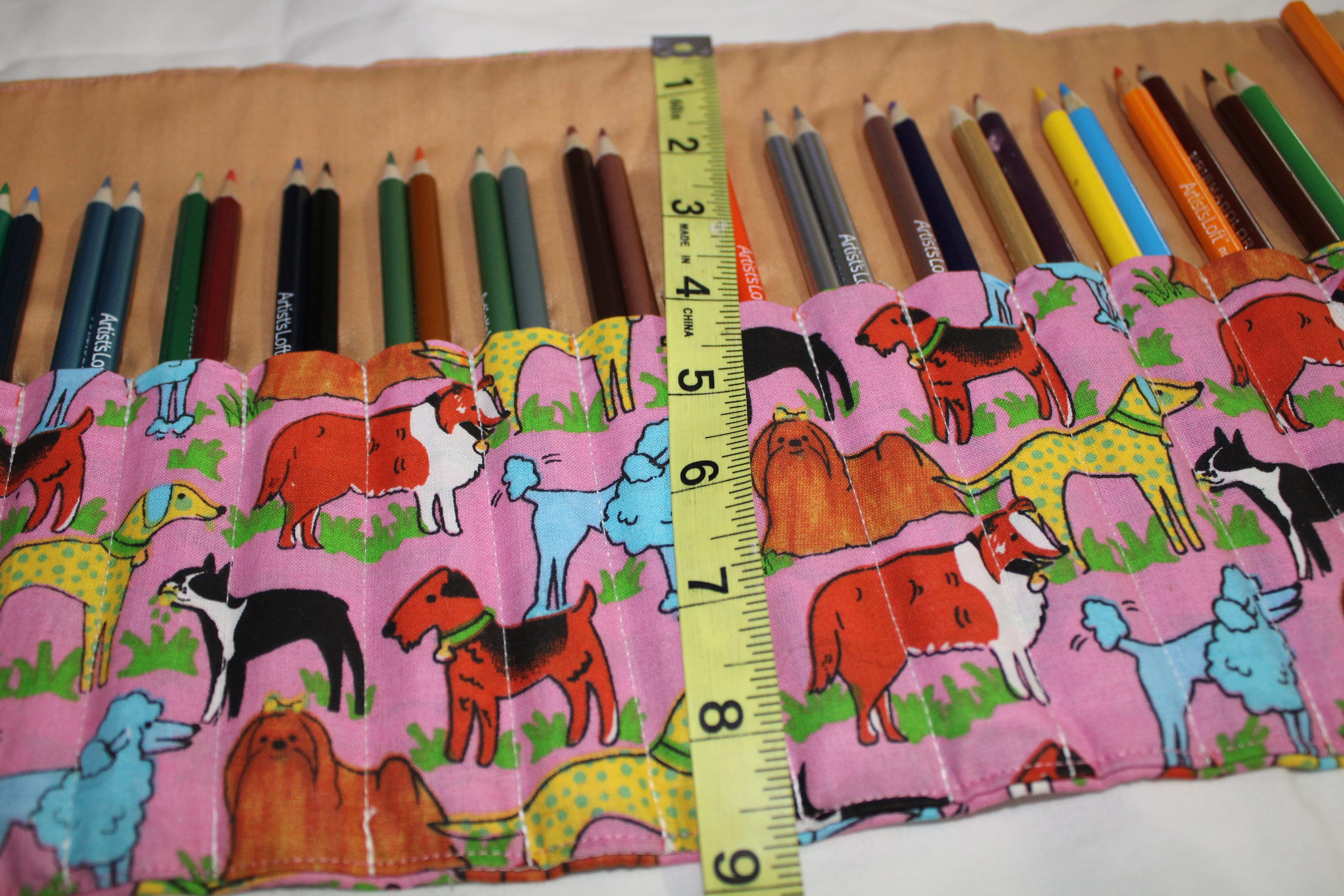 Colored Pencil Holder Roll - Etsy