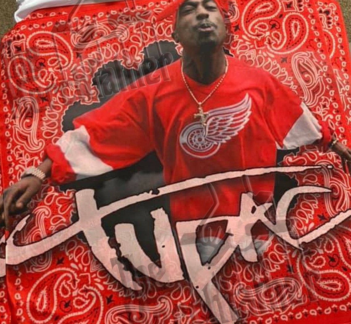 Tupac 2pac Bandana RIP Rest in Peace Detroit - Etsy
