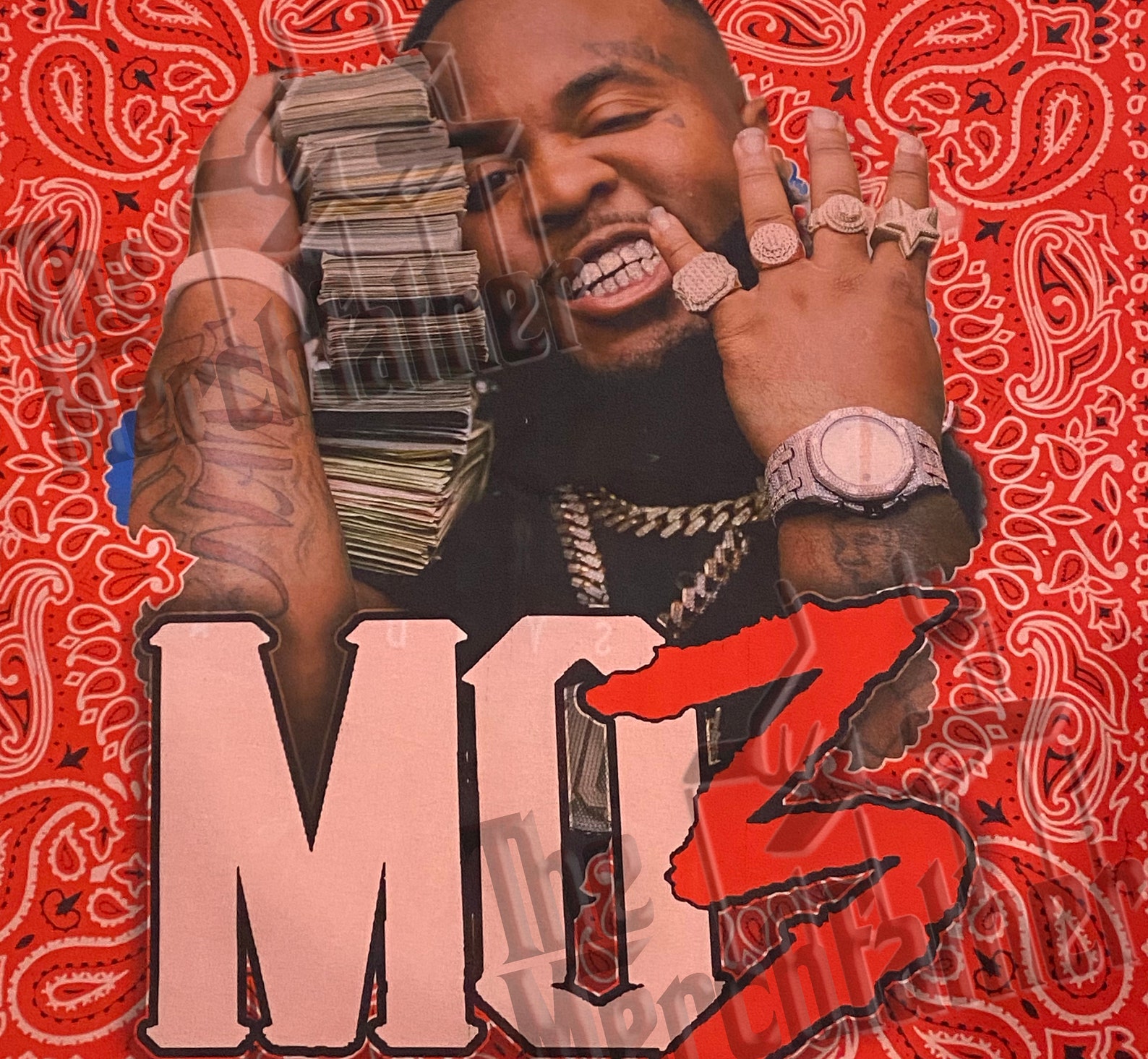 MO3 RIP BANDANA Rest in Peace - Etsy