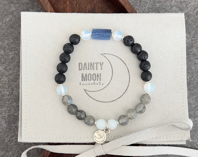 Mental Strength and Perseverance Crystal Healing Affirmation Bracelet ...