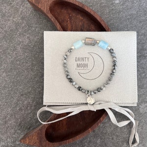 Addiction Recovery Crystal Affirmation Bracelet, Beaded, Genuine, Self ...