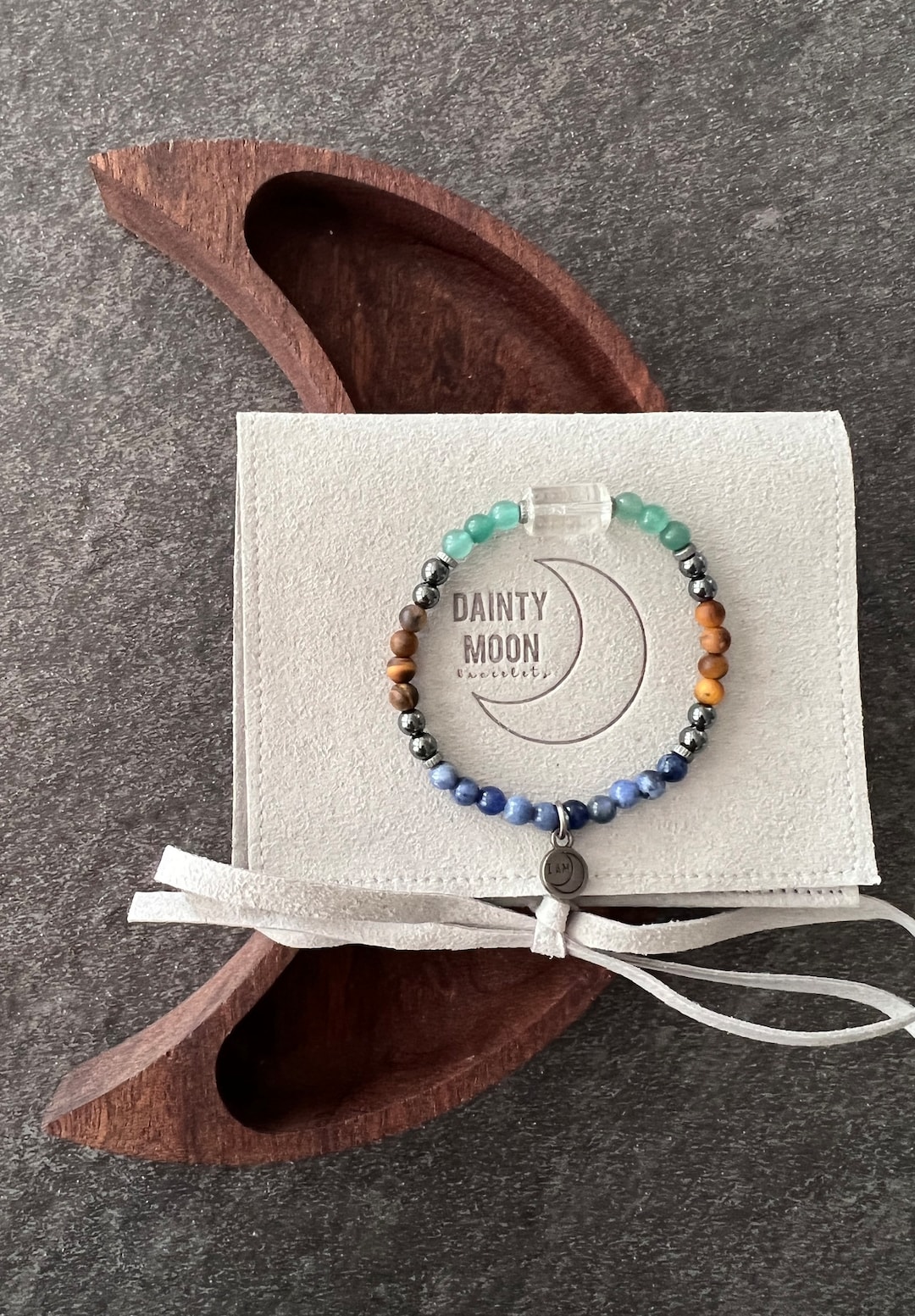 I Am Smart and Capable Crystal Affirmation Kids Bracelet, Dainty, Gift ...