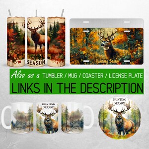 Camo Deer License Plate PNG Elk Hunting Season License Plate Design ...