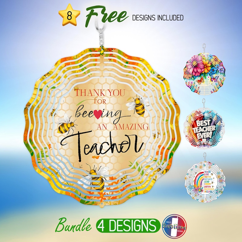 Teachers Windspinner - Etsy