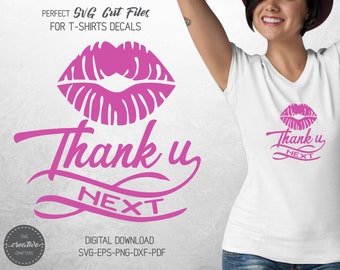Thank You Next Svg | Etsy