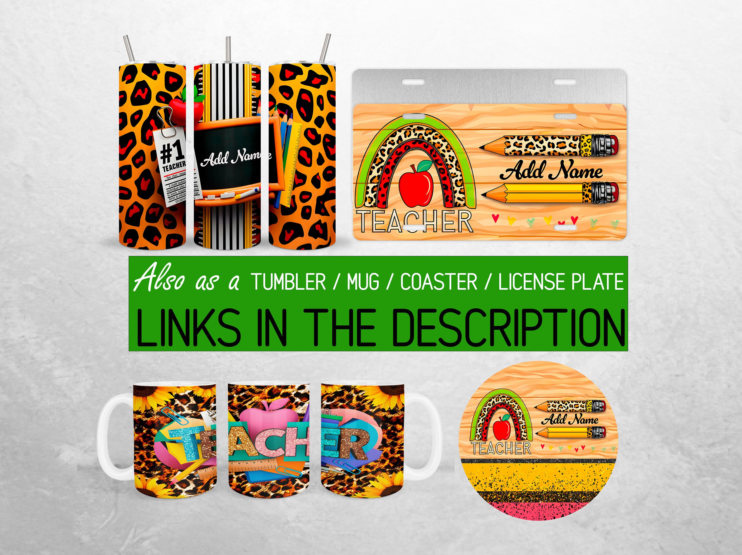 School Teacher License Plate PNG Personalized Teacher License Plate ...
