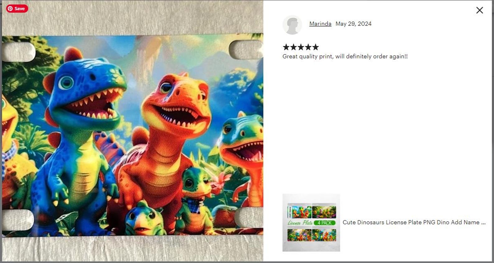 Cute Dinosaurs License Plate PNG Dino Add Name License Plate Design ...